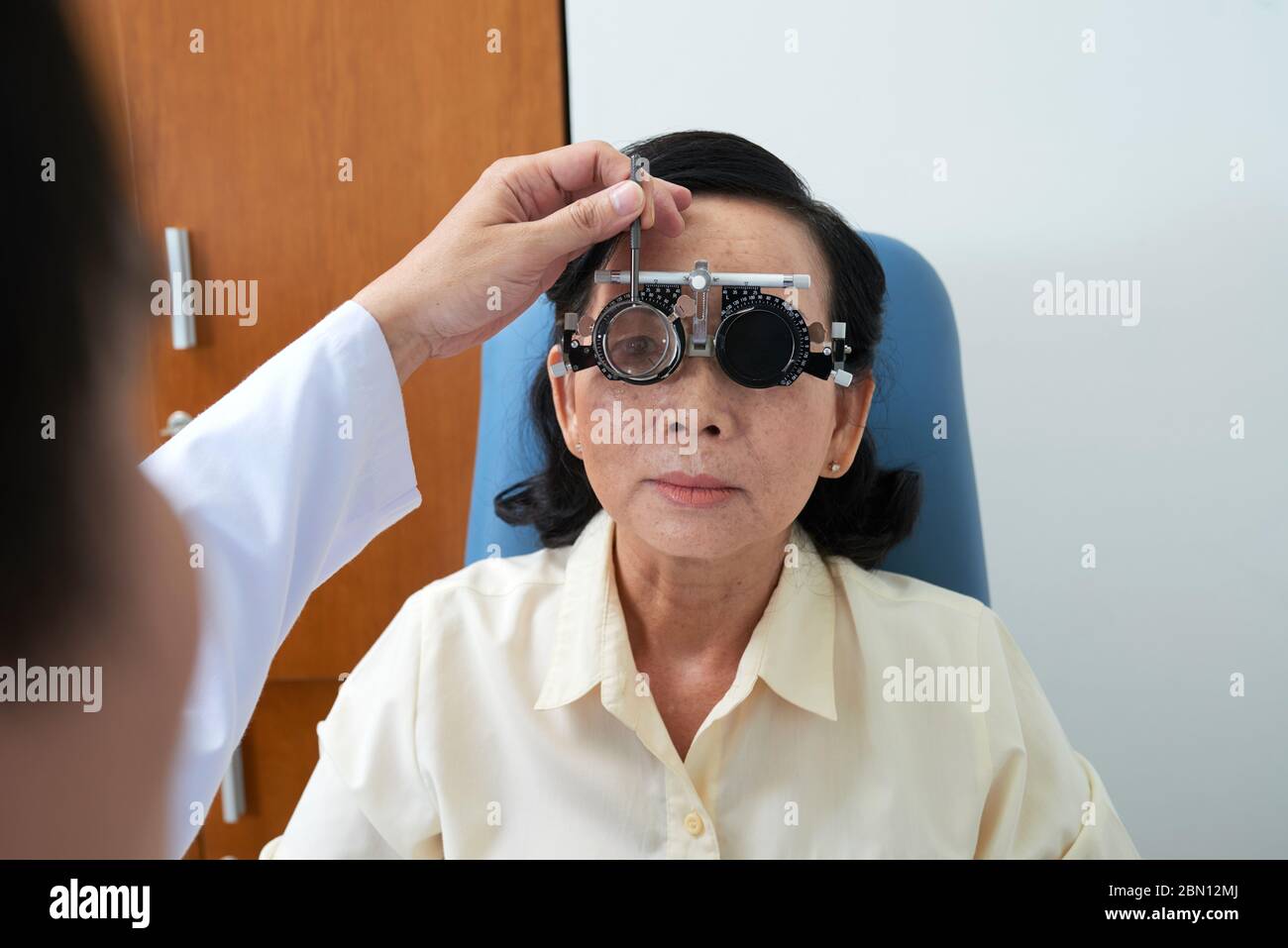 Adjustable Optical Trial Lens Frame PD 48-80mm Universal Optical Trial