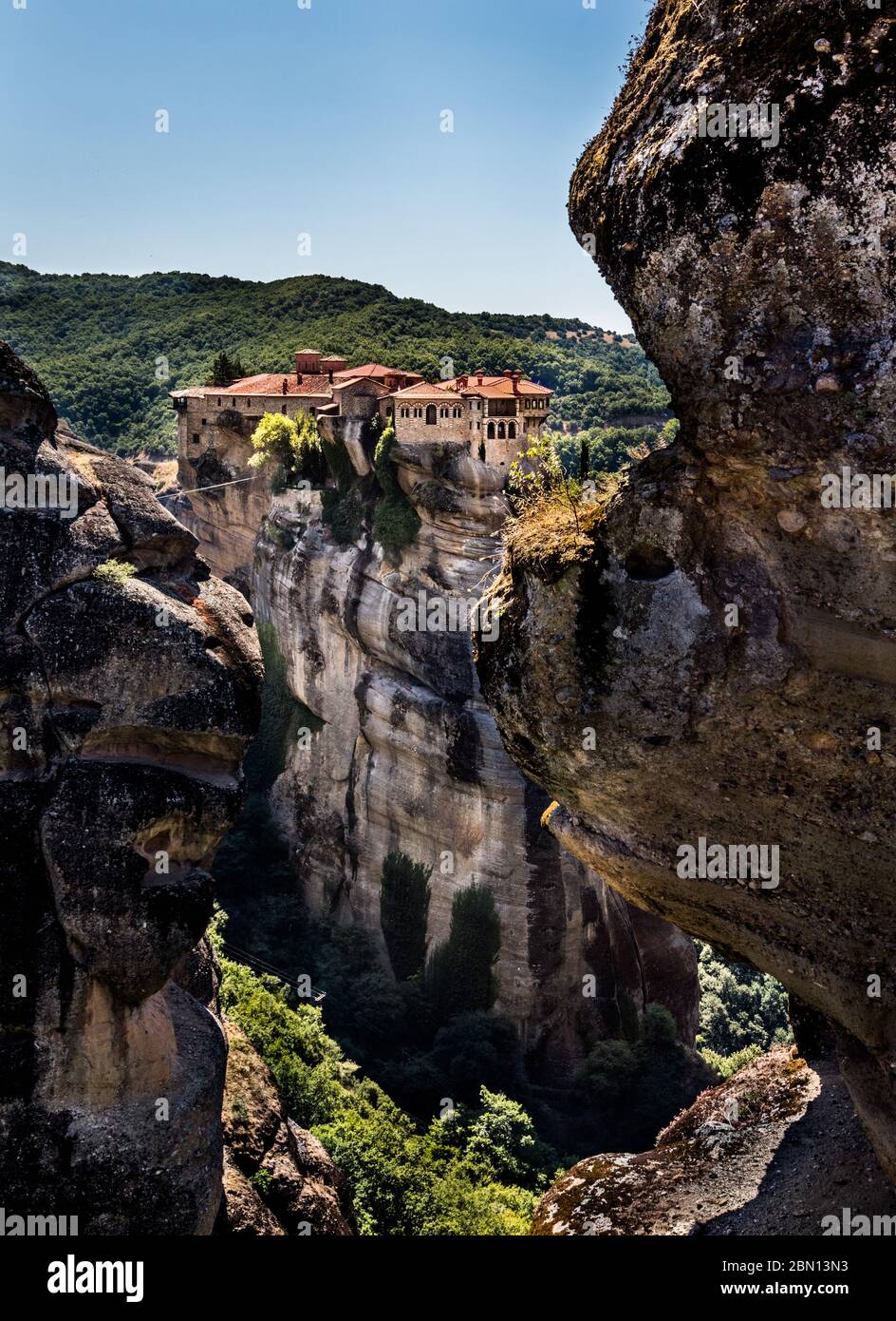 Monastery of roussanou hi-res stock photography and images - Alamy