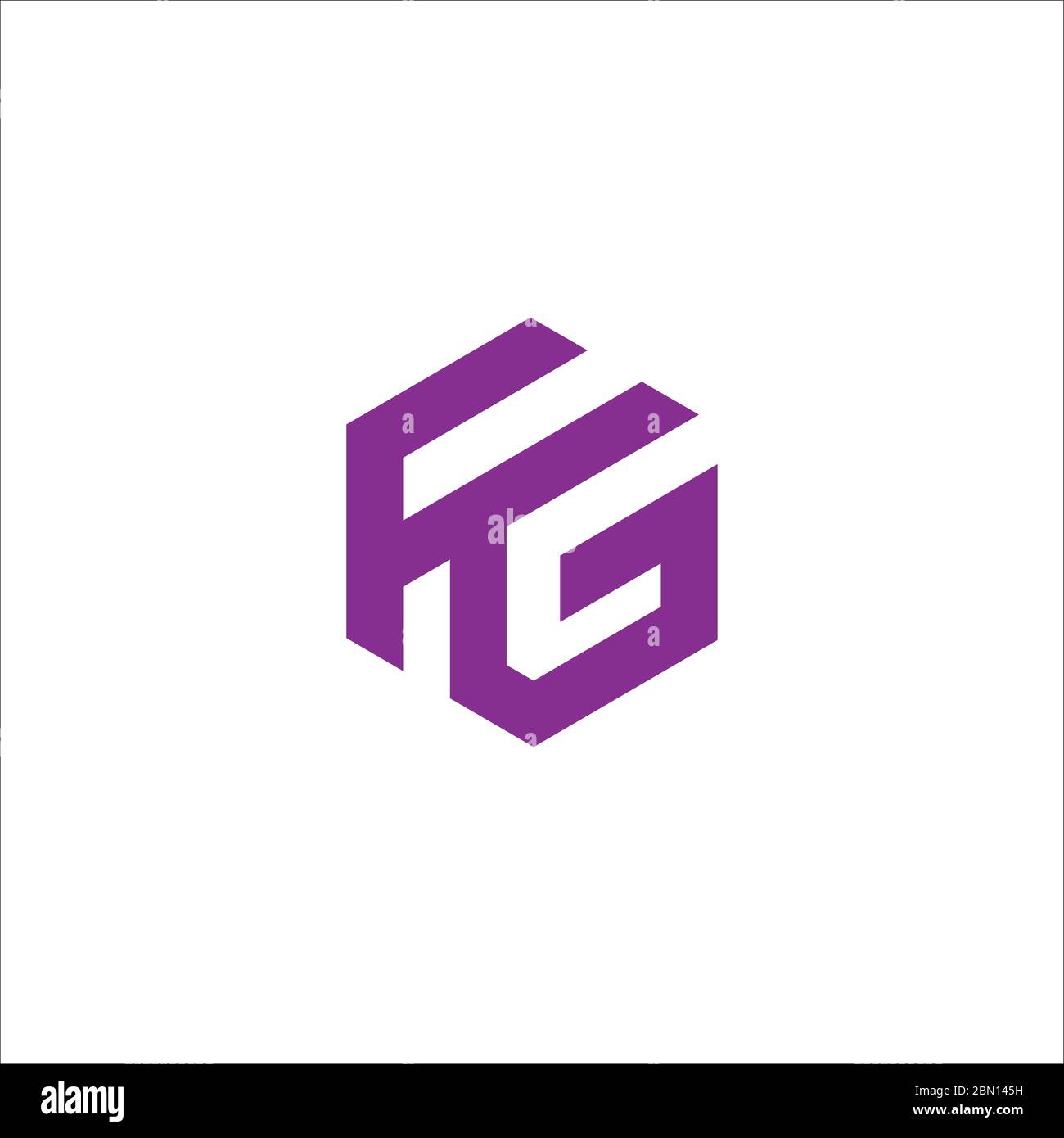 Initial letter fg logo or gf logo vector design template Stock Vector ...