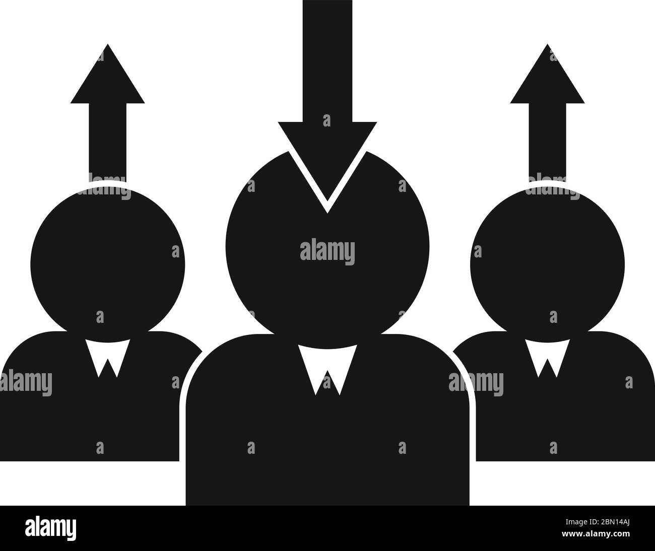 Teamwork advice icon. Simple illustration of teamwork advice vector ...