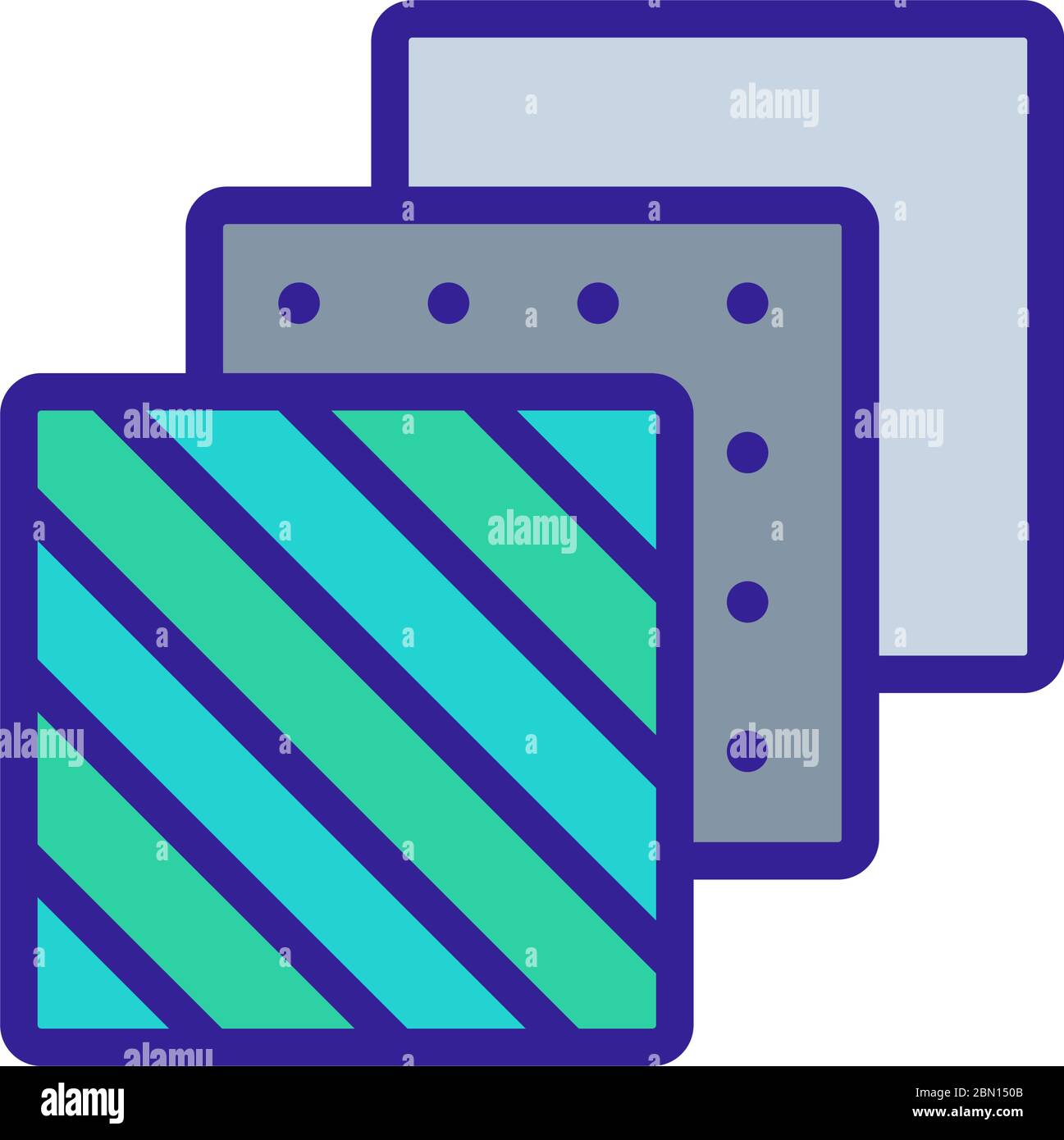 concrete plates icon vector outline illustration Stock Vector Image ...