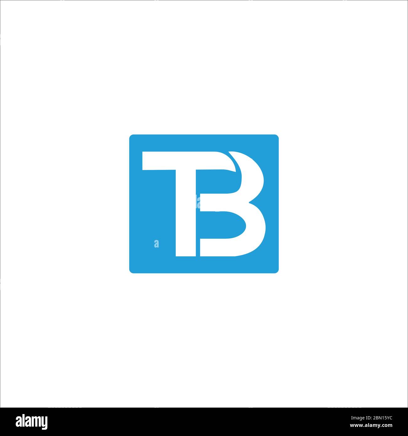 Initial letter tb logo or bt logo vector design template Stock Vector ...
