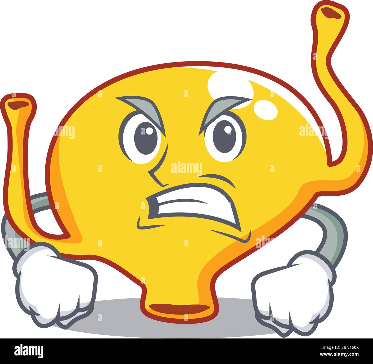 Human bladder pain design Cut Out Stock Images & Pictures - Alamy