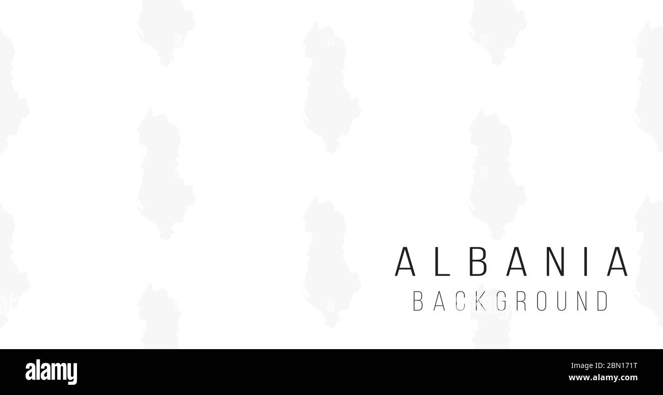 Albania map pattern background. The country in the form of borders ...
