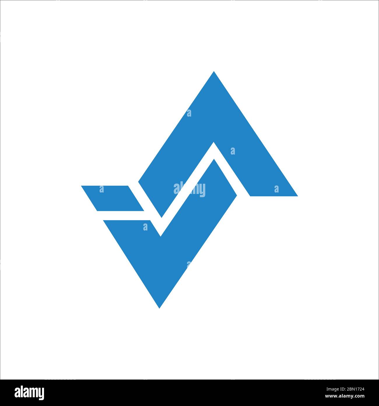 Initial letter is logo or si logo vector design template Stock Vector ...