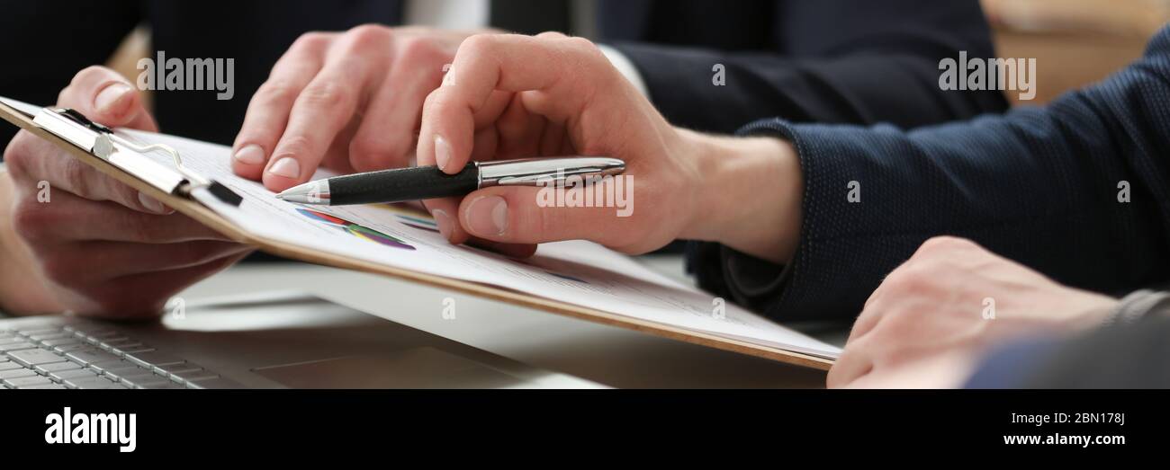 Group of people deliberate on problem Stock Photo - Alamy