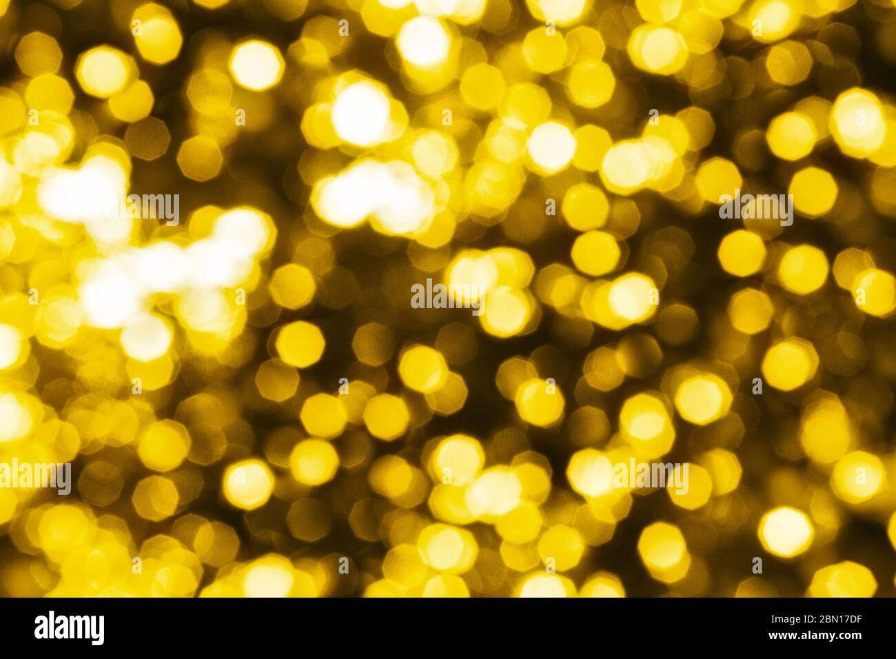 Blurred Gold Lights