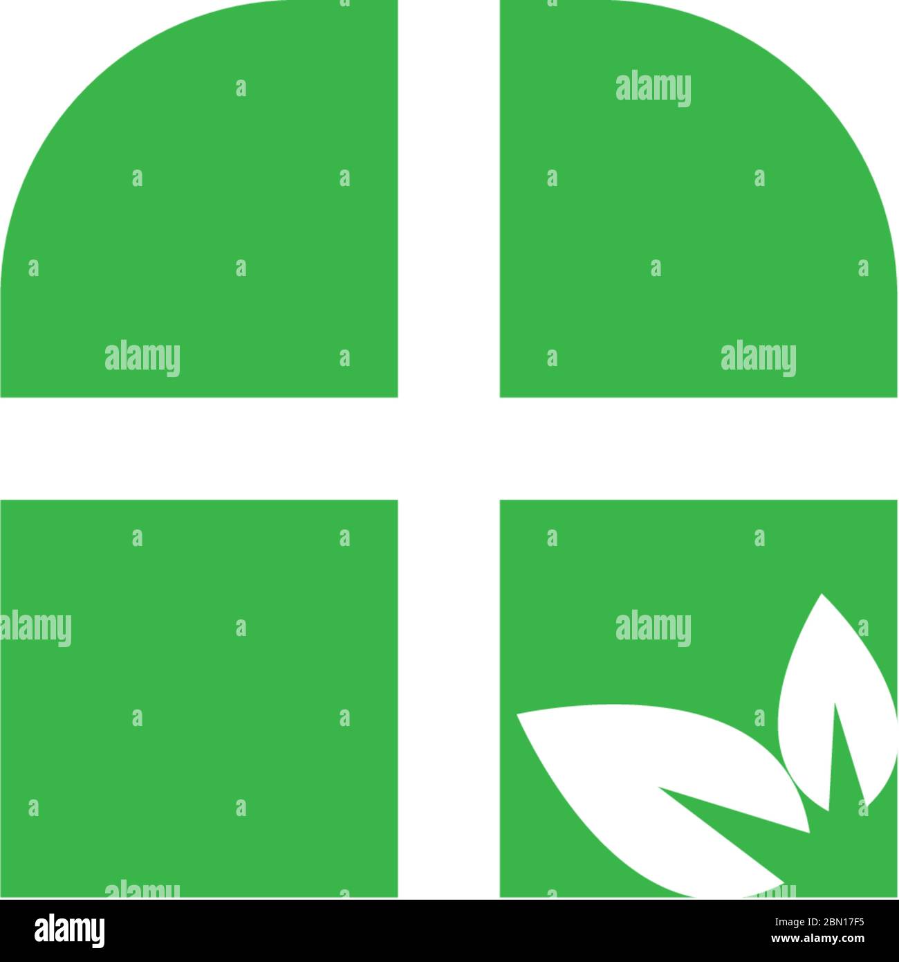 House windows logo icon illustration Stock Vector Image & Art - Alamy