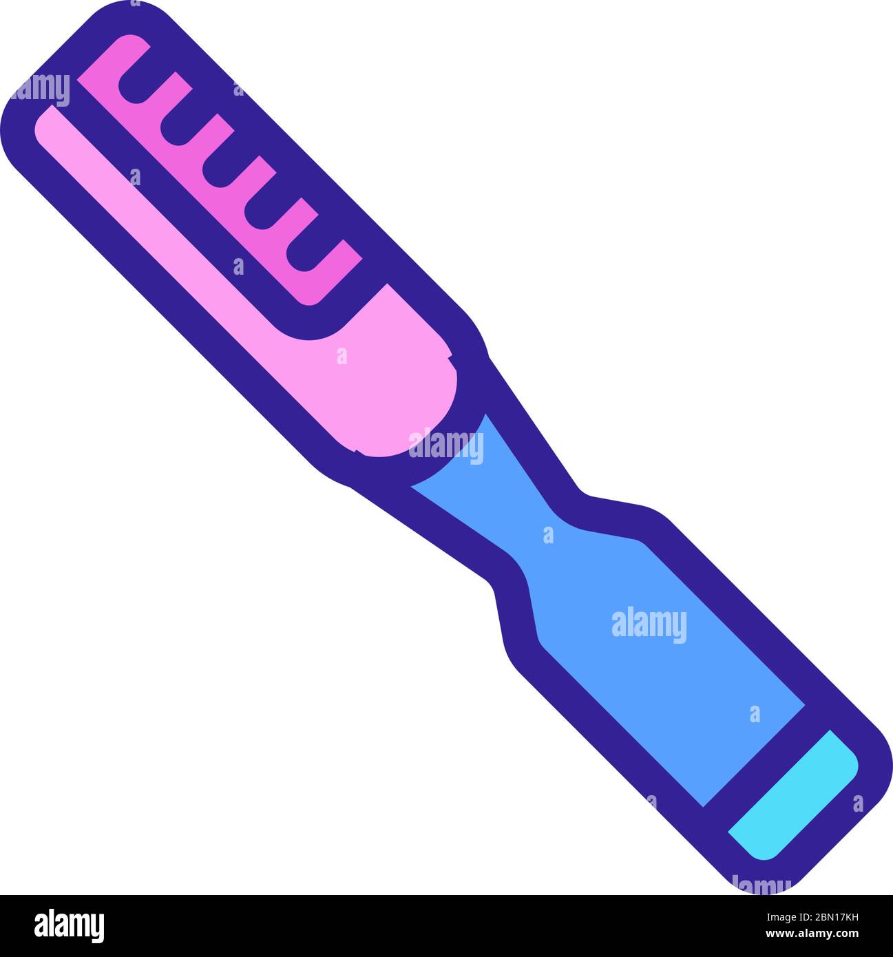 chisel tool icon vector outline illustration Stock Vector Image & Art ...