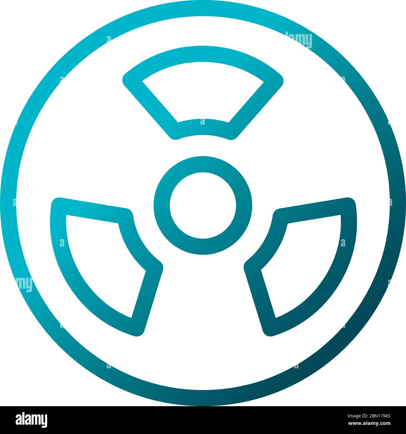 nuclear medicine symbol laboratory science and research vector ...