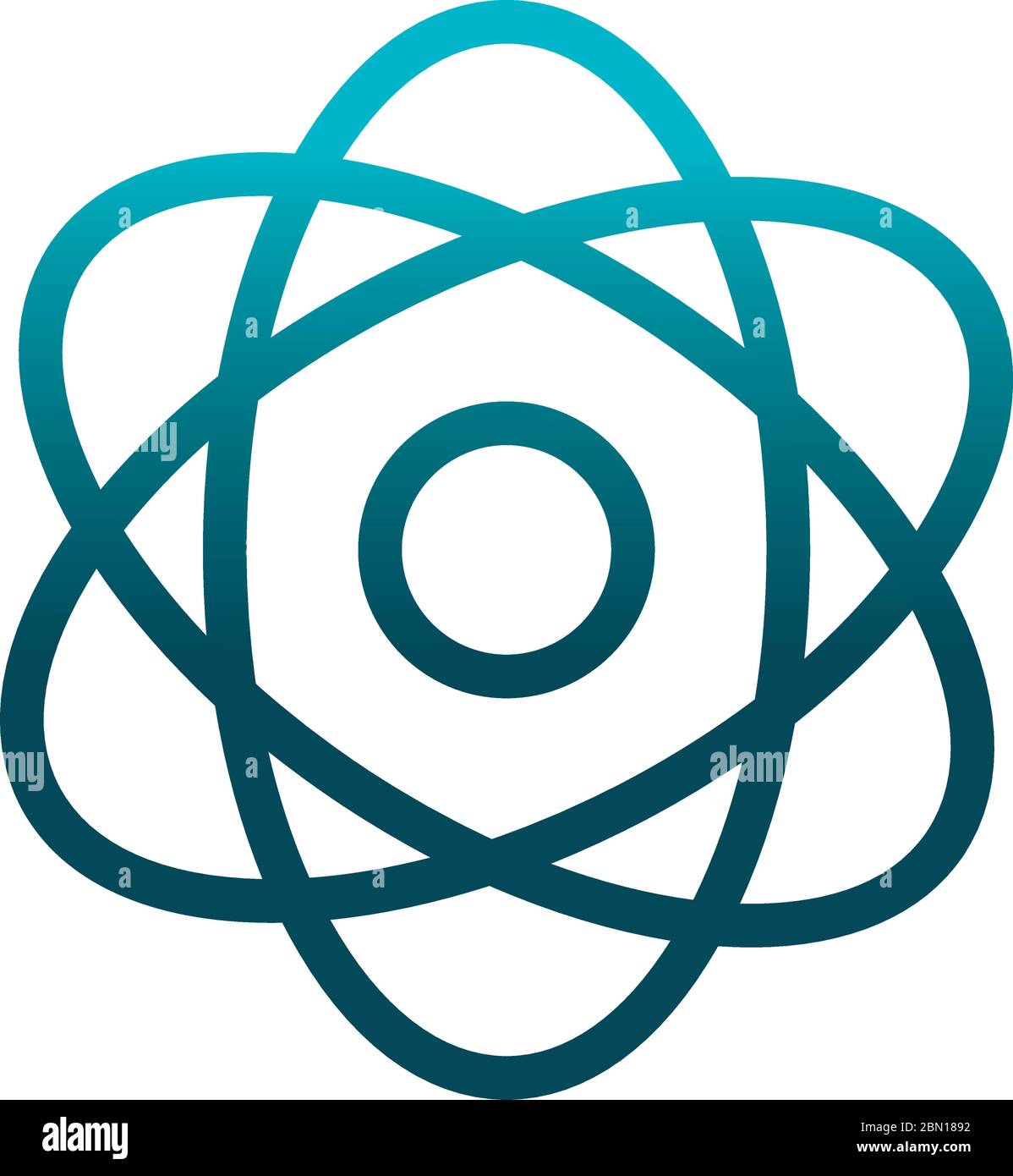 atom molecule laboratory science and research vector illustration ...