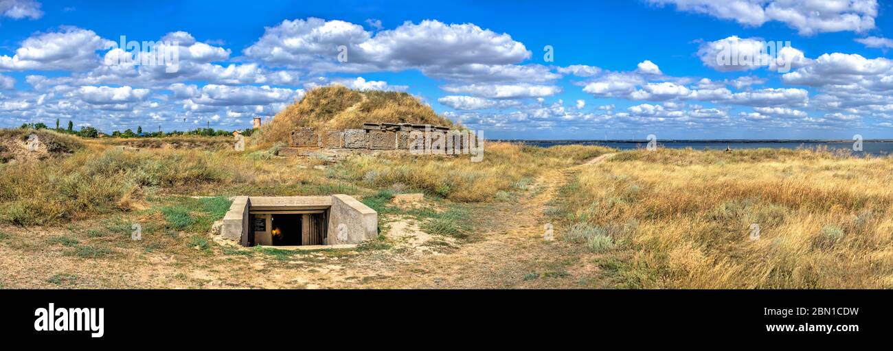 Ancient greek colony Olbia on the banks of the Southern Bug River in ...