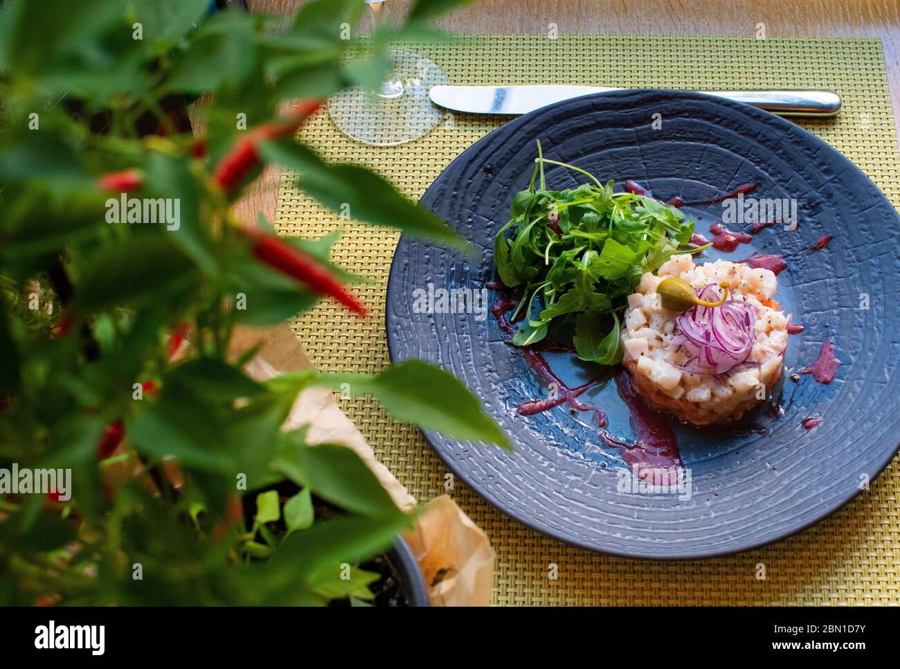 Classic tartare recipe hi-res stock photography and images - Alamy