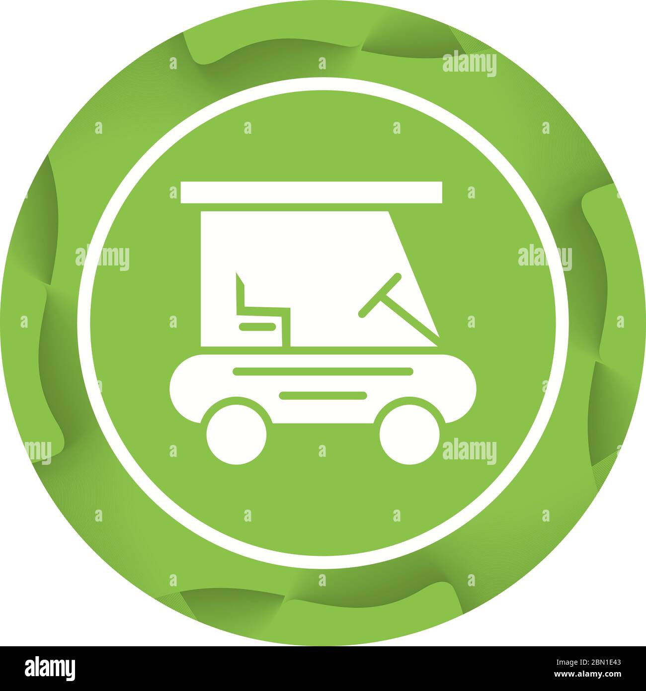 Beautiful Golf buggy Vector Glyph Icon Stock Vector Image & Art - Alamy