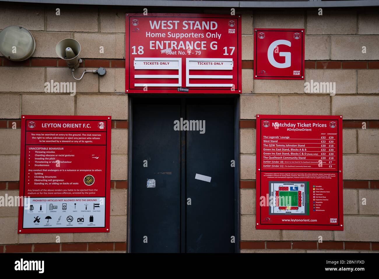 Breyer group stadium general view hi-res stock photography and images ...