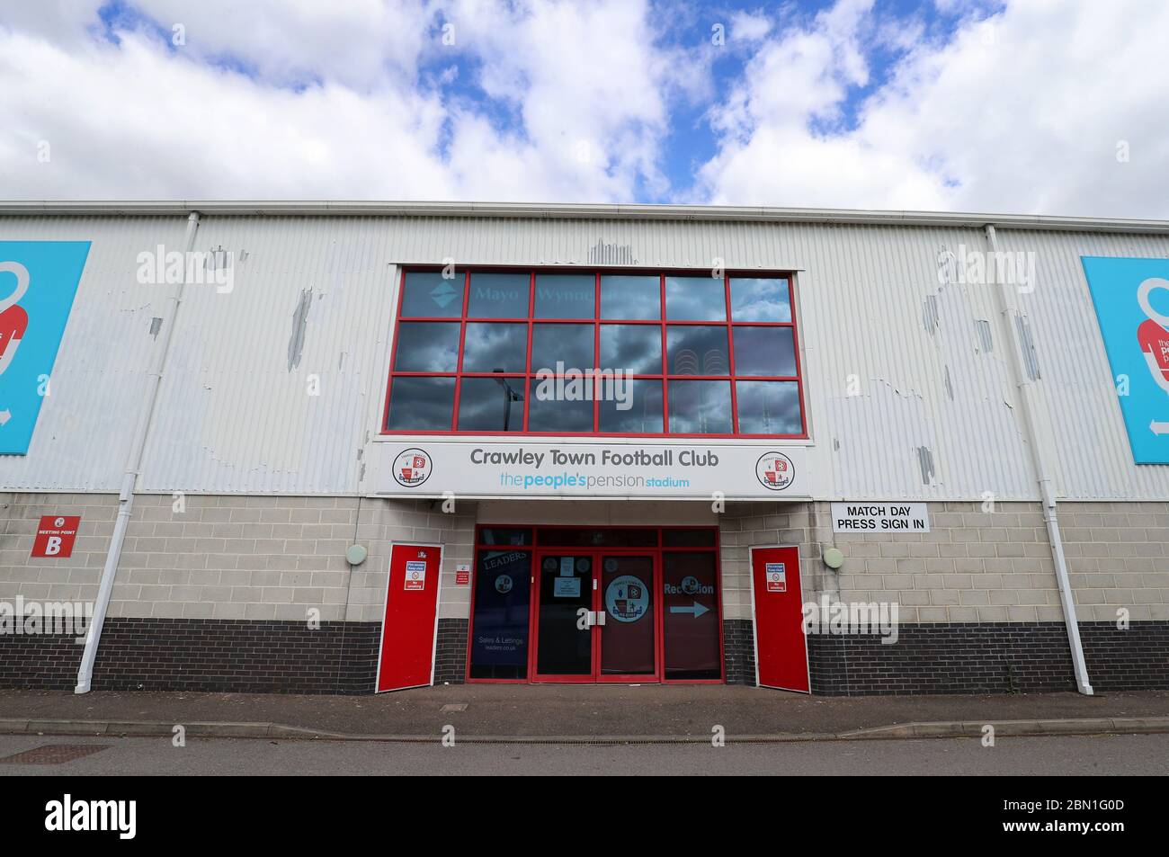 Home of crawley town fc hi-res stock photography and images - Alamy