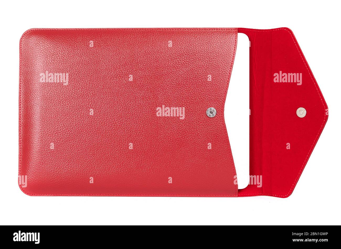 red credit card case with rfid security Stock Photo - Alamy