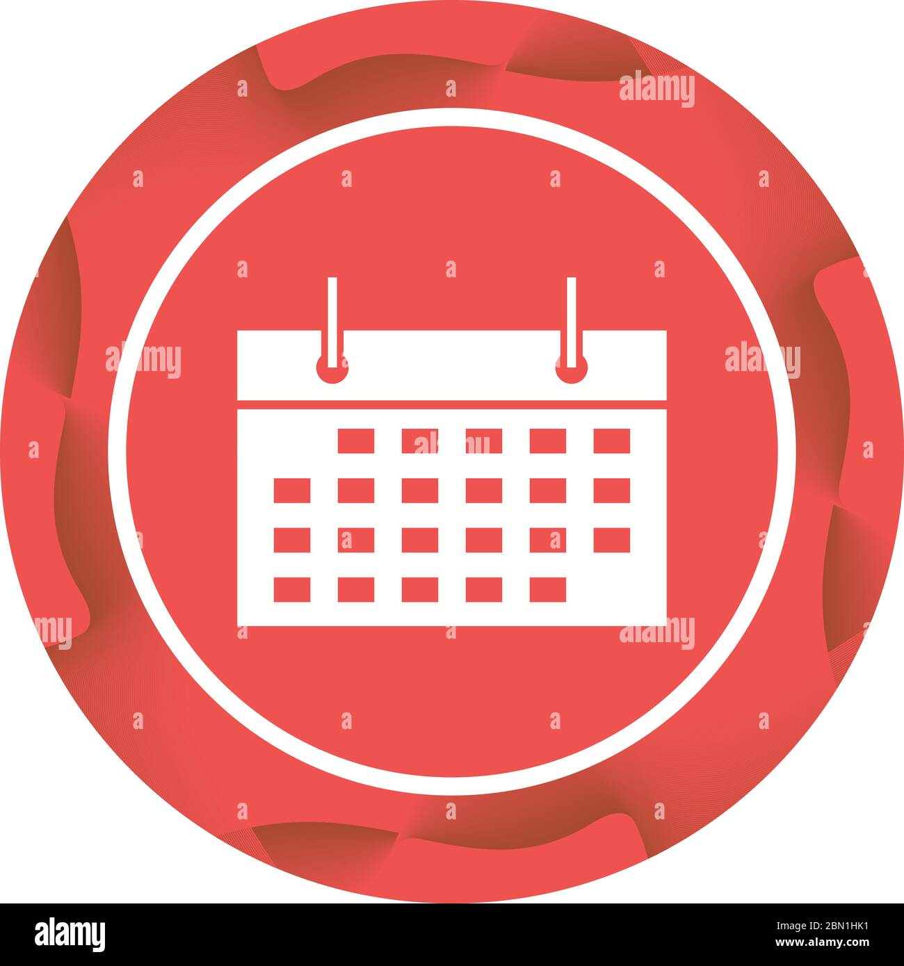 Beautiful Calendar Vector Glyph icon Stock Vector Image & Art - Alamy