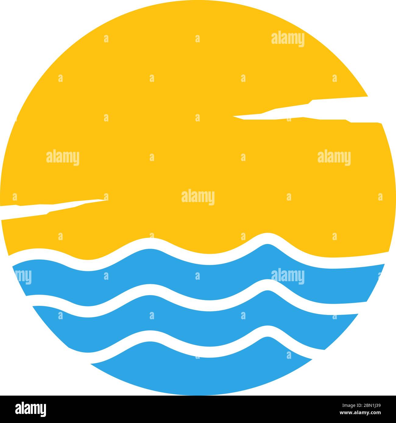 Fish river surface Stock Vector Images - Alamy