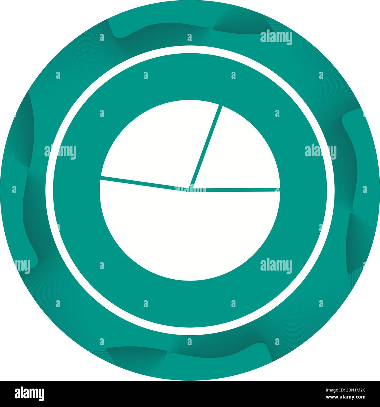 Beautiful Pie chart Vector Glyph icon Stock Vector Image & Art - Alamy