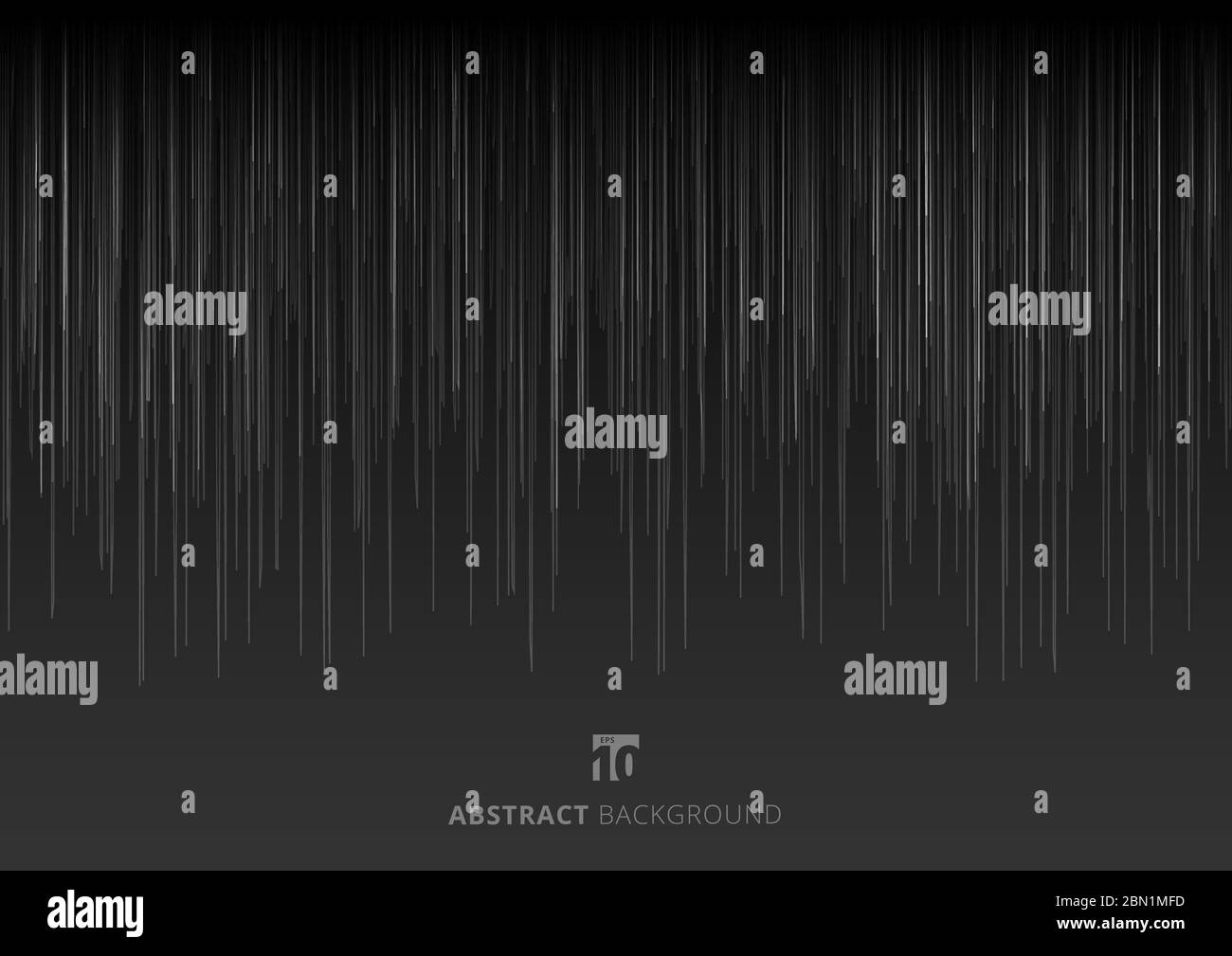 Abstract black background with white vertical lines texture. Vector ...