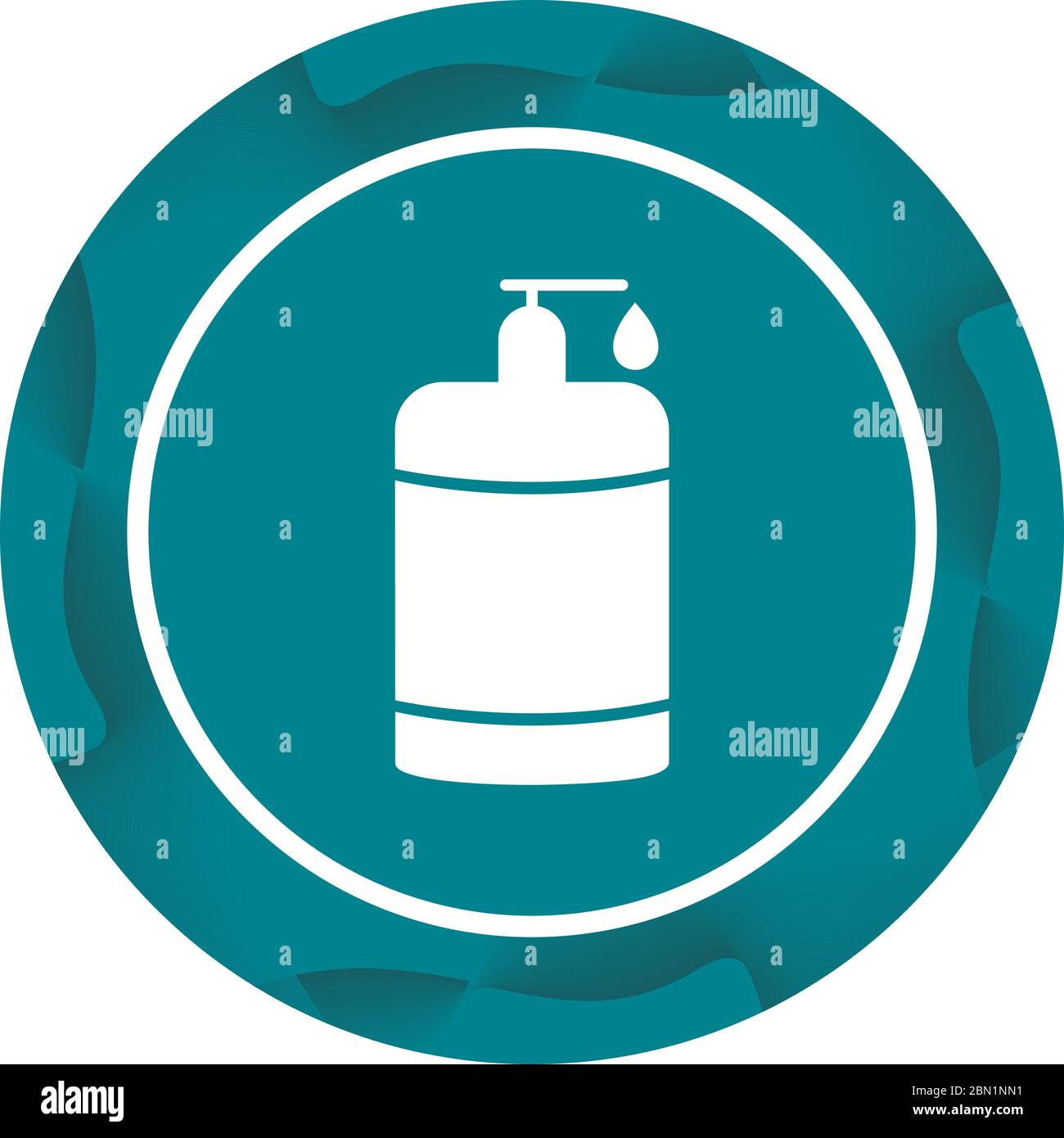 Beautiful Lotion Vector Glyph icon Stock Vector Image & Art - Alamy