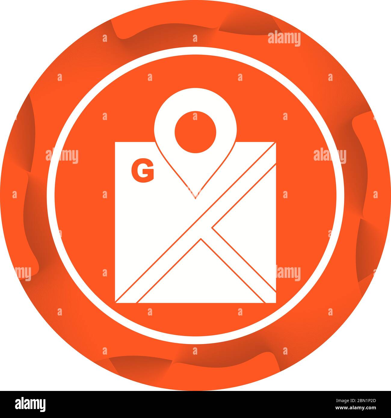 Beautiful Mark maps Vector Glyph icon Stock Vector Image & Art - Alamy