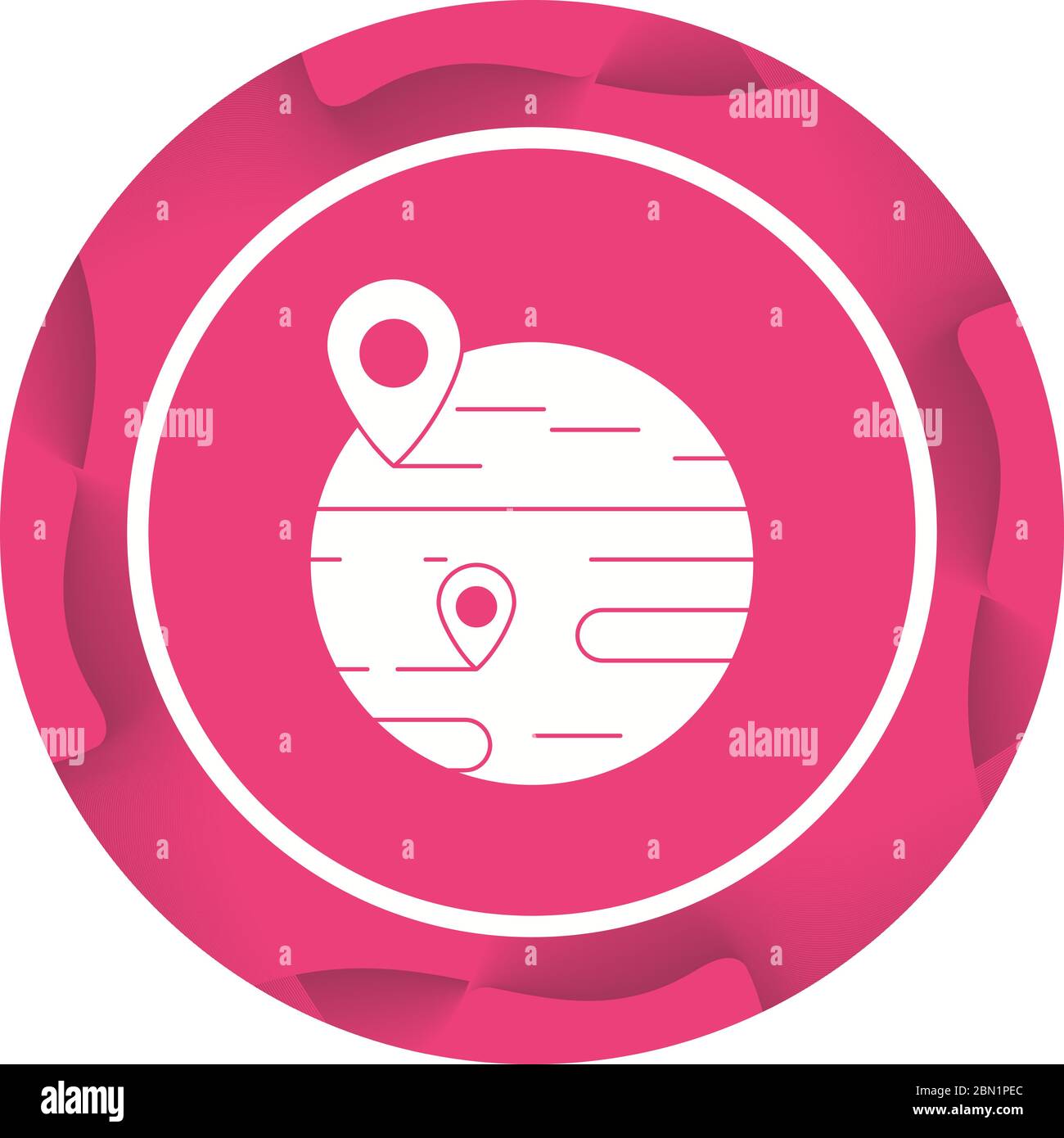 Beautiful Mark places Vector Glyph icon Stock Vector Image & Art - Alamy