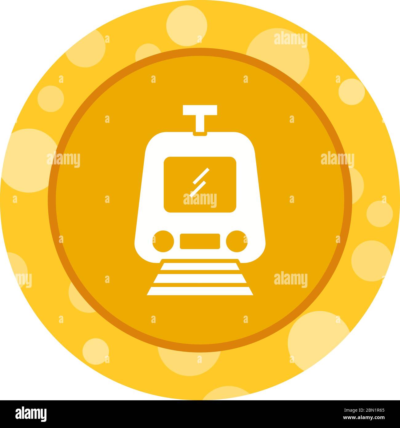 Beautiful Train Vector Glyph Icon Stock Vector Image & Art - Alamy