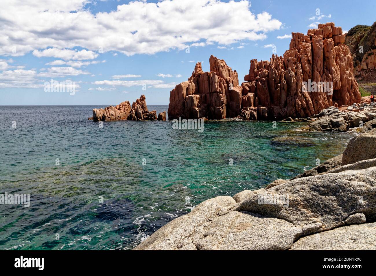 The Red Rocks Beach, Arbatax High Resolution Stock Photography and ...