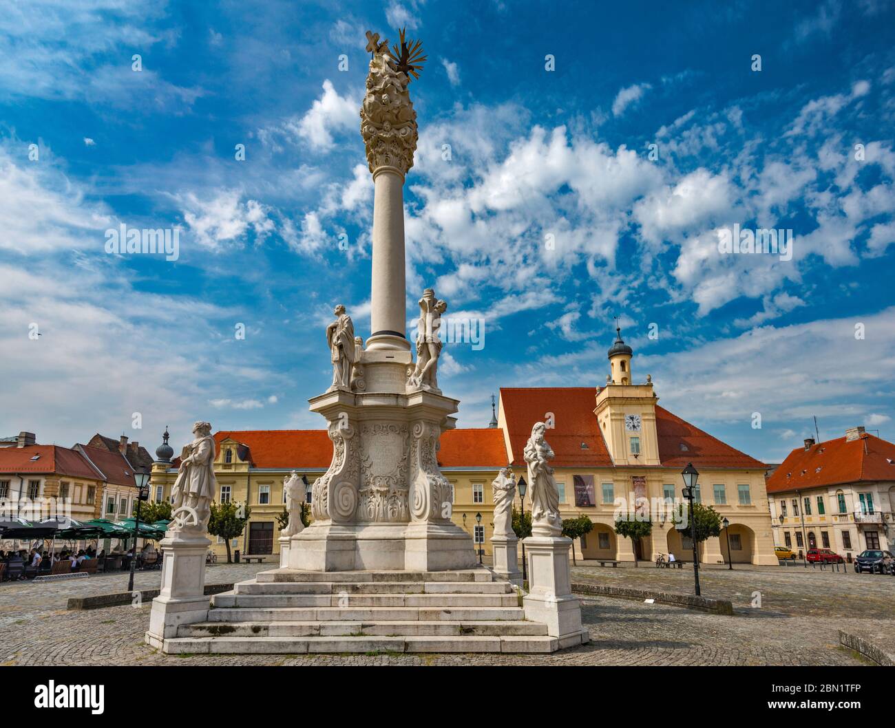 Holy Trinity Monument, Baroque style, at Trg Svetog Trojstva (Holy ...