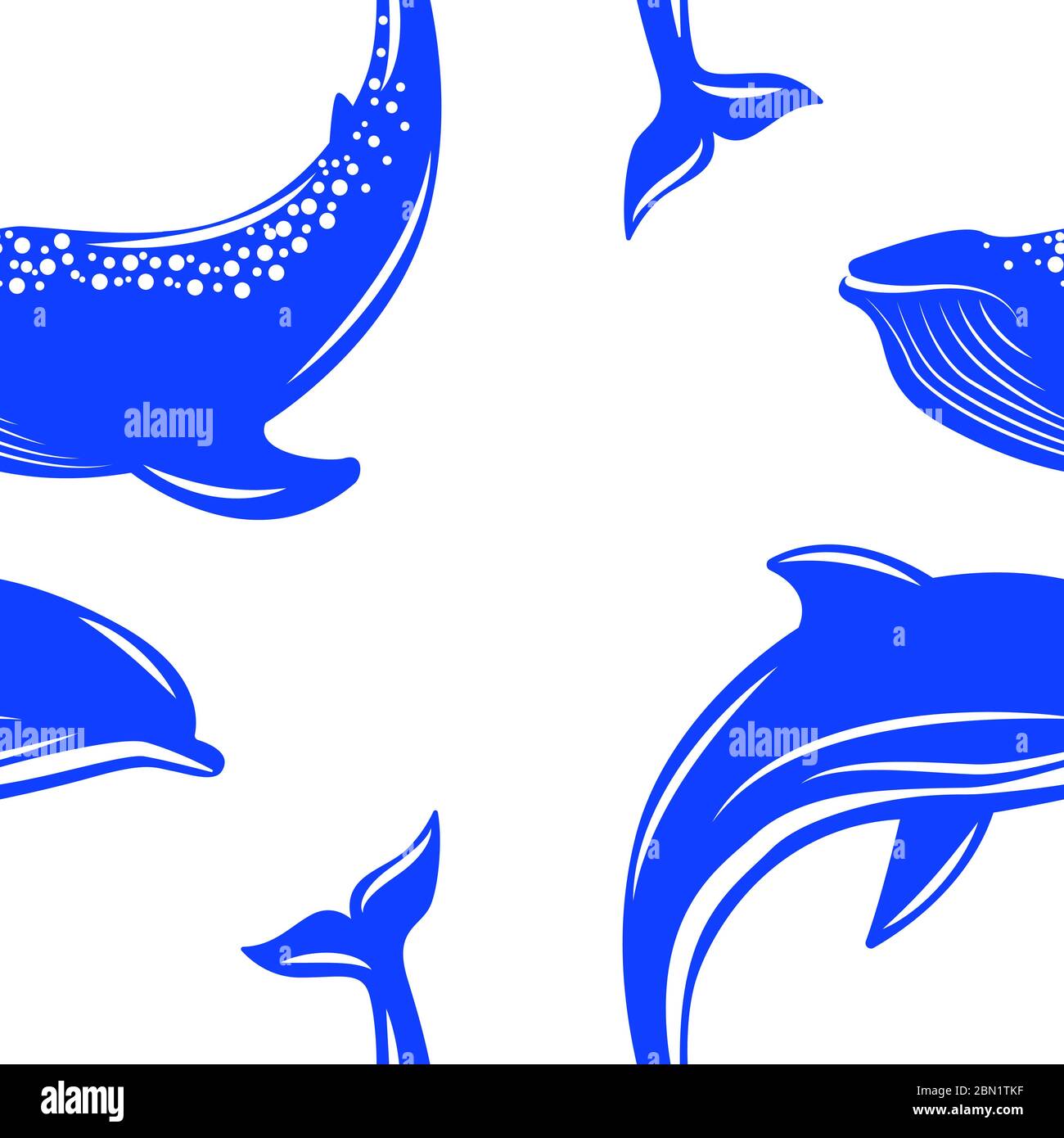Dolphin and whale Stock Vector Images - Alamy