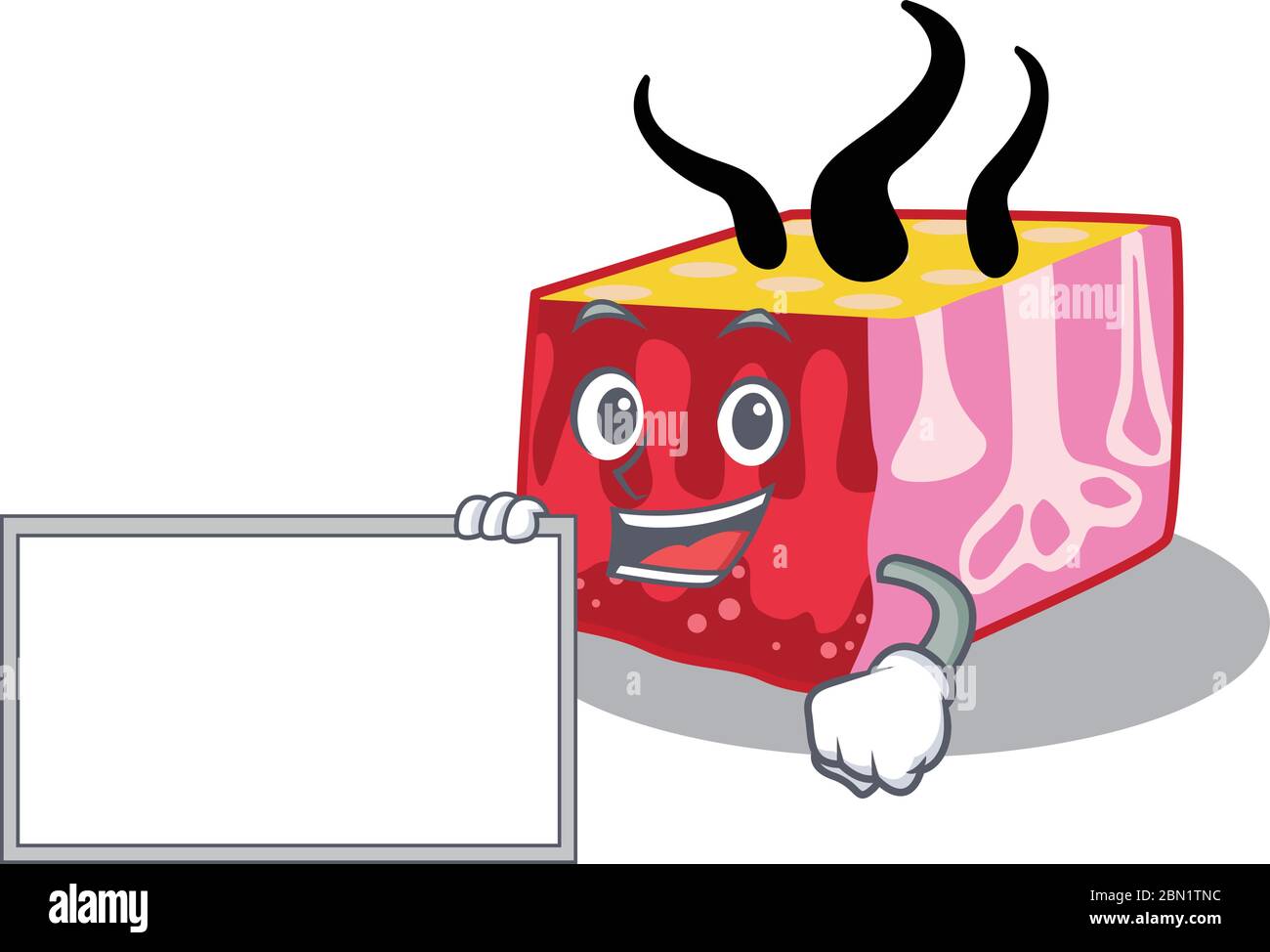 Skin cartoon character design style with board Stock Vector Image & Art ...