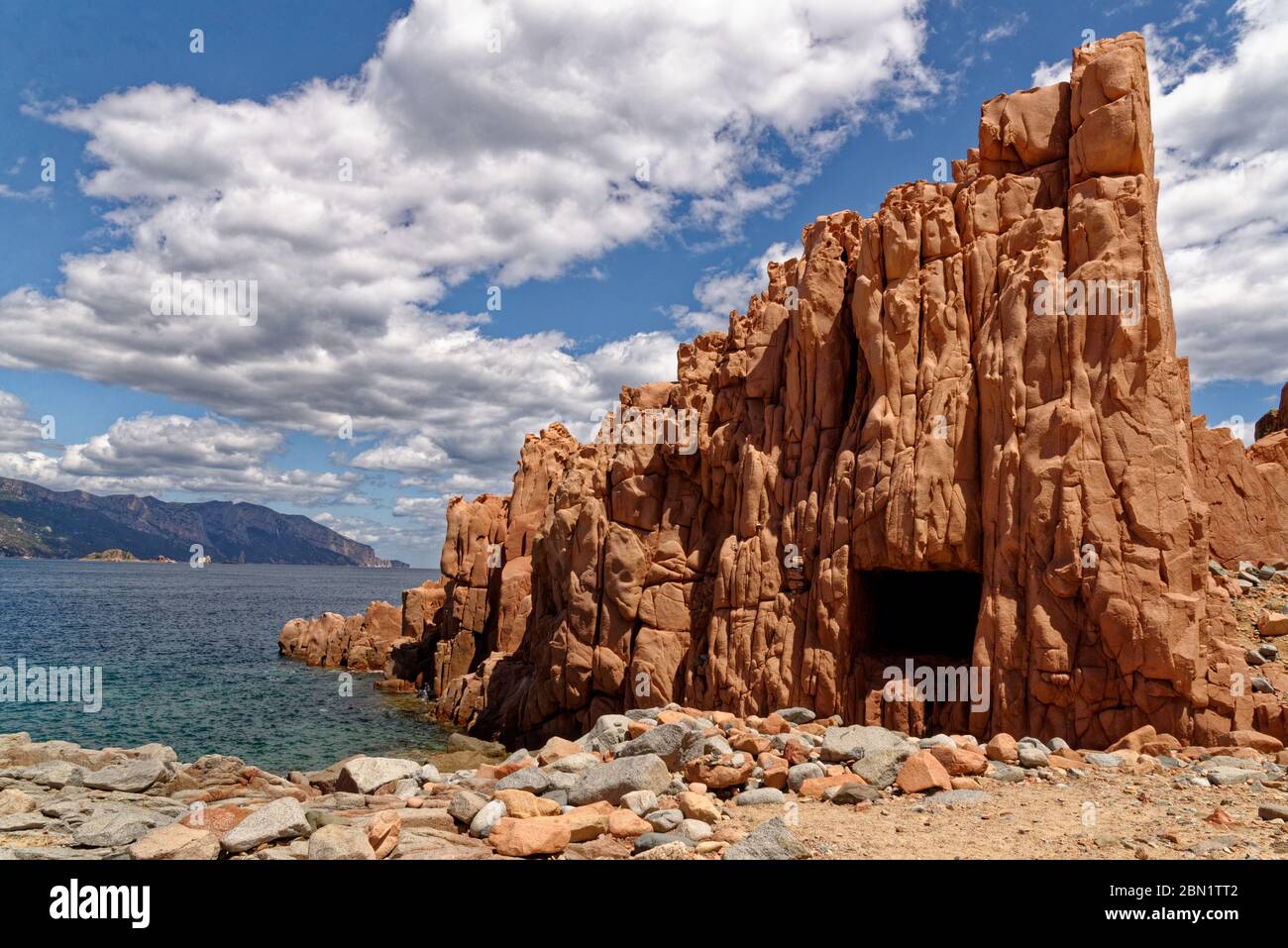 The red rocks beach, arbatax hi-res stock photography and images - Alamy