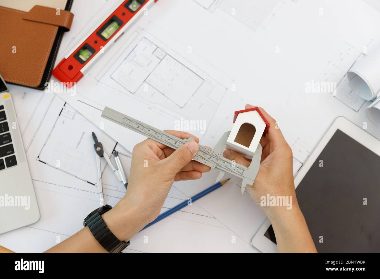 Engineer and Architect concept, Engineer Architects and Interior ...