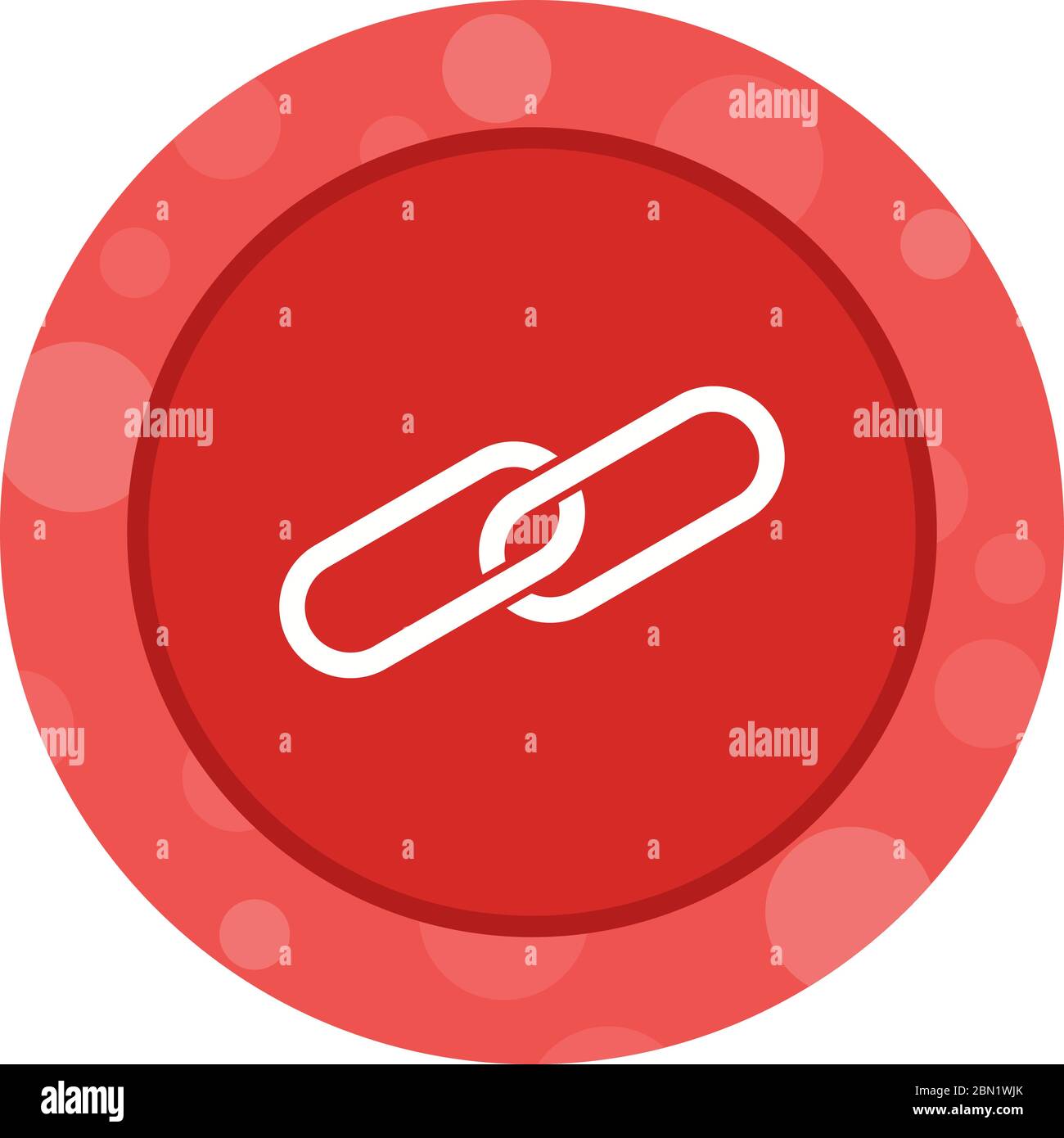 Beautiful Chain Vector Glyph icon Stock Vector Image & Art - Alamy