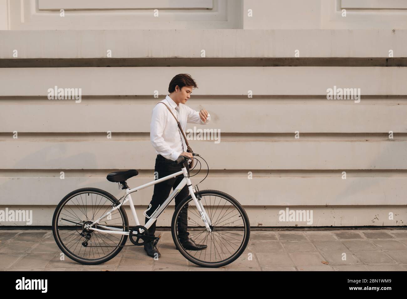 Bicycle for work hi-res stock photography and images - Alamy