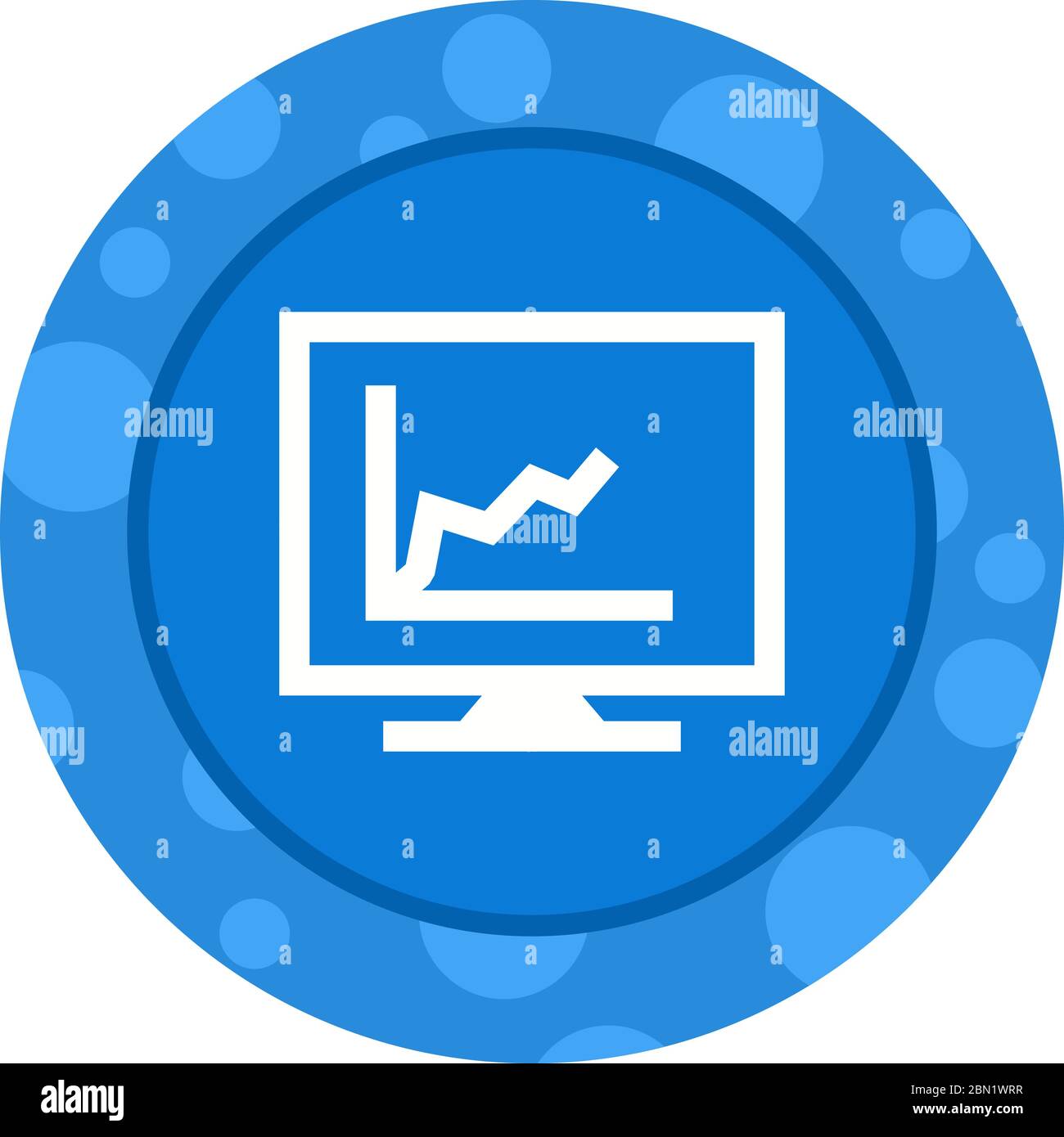 Beautiful Chart Vector Glyph icon Stock Vector Image & Art - Alamy