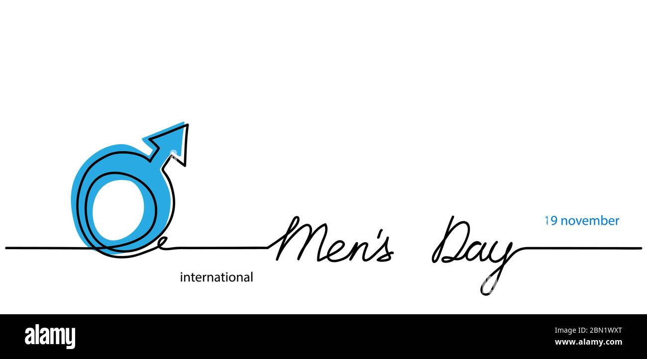 Men day background banner Cut Out Stock Images & Pictures - Alamy