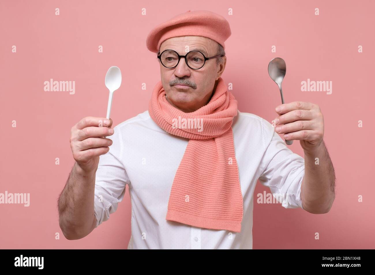 Spoon man funny hi-res stock photography and images - Alamy