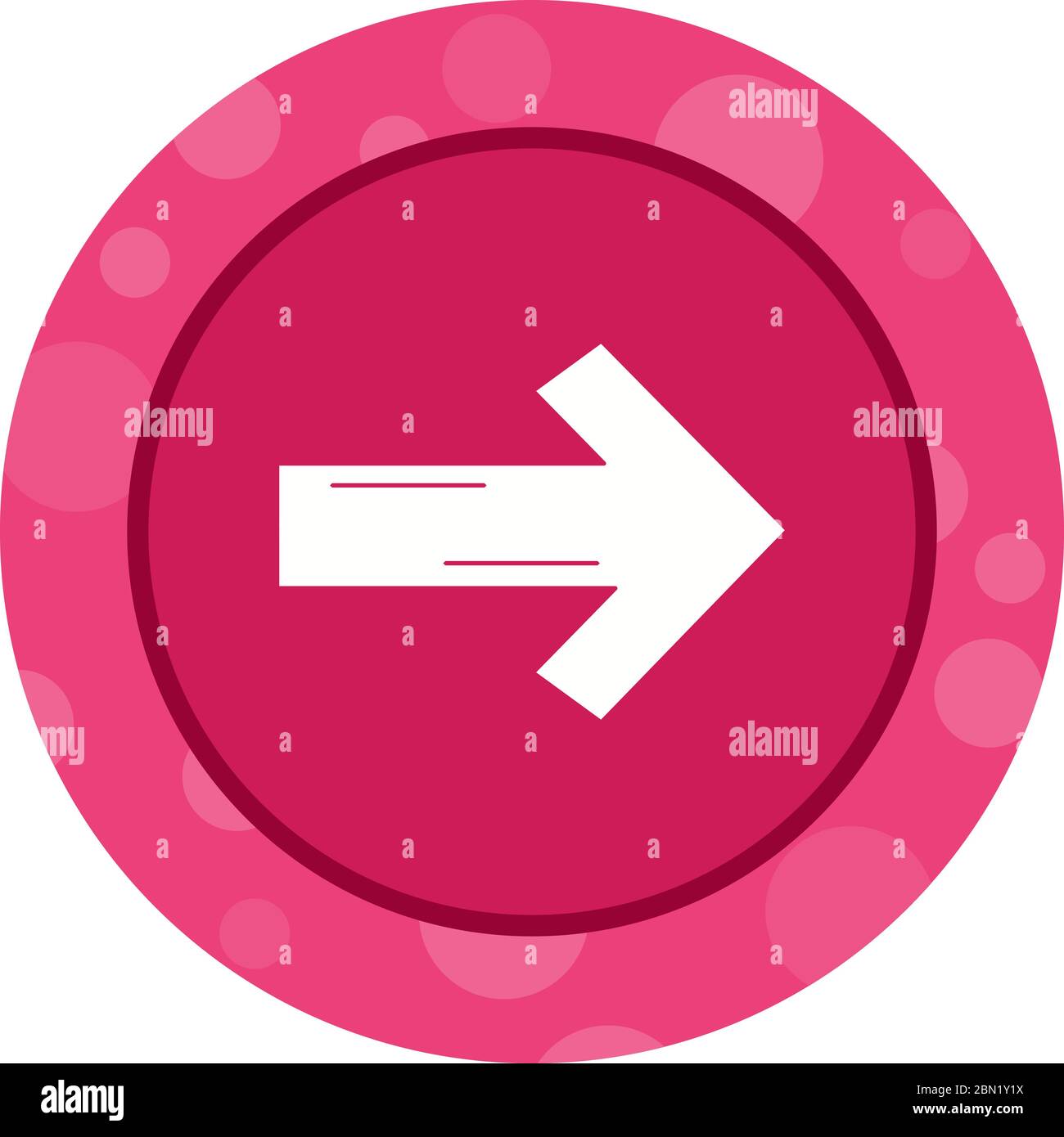 Beautiful Right arrow Vector Glyph icon Stock Vector Image & Art - Alamy
