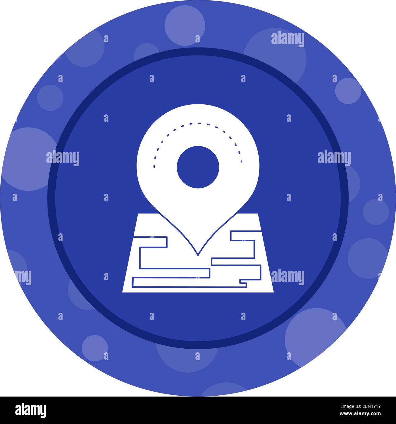 Beautiful Mark place on map Vector Glyph icon Stock Vector Image & Art ...