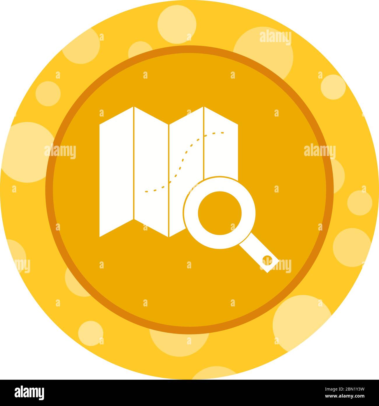 Graphic maps search Stock Vector Images - Alamy