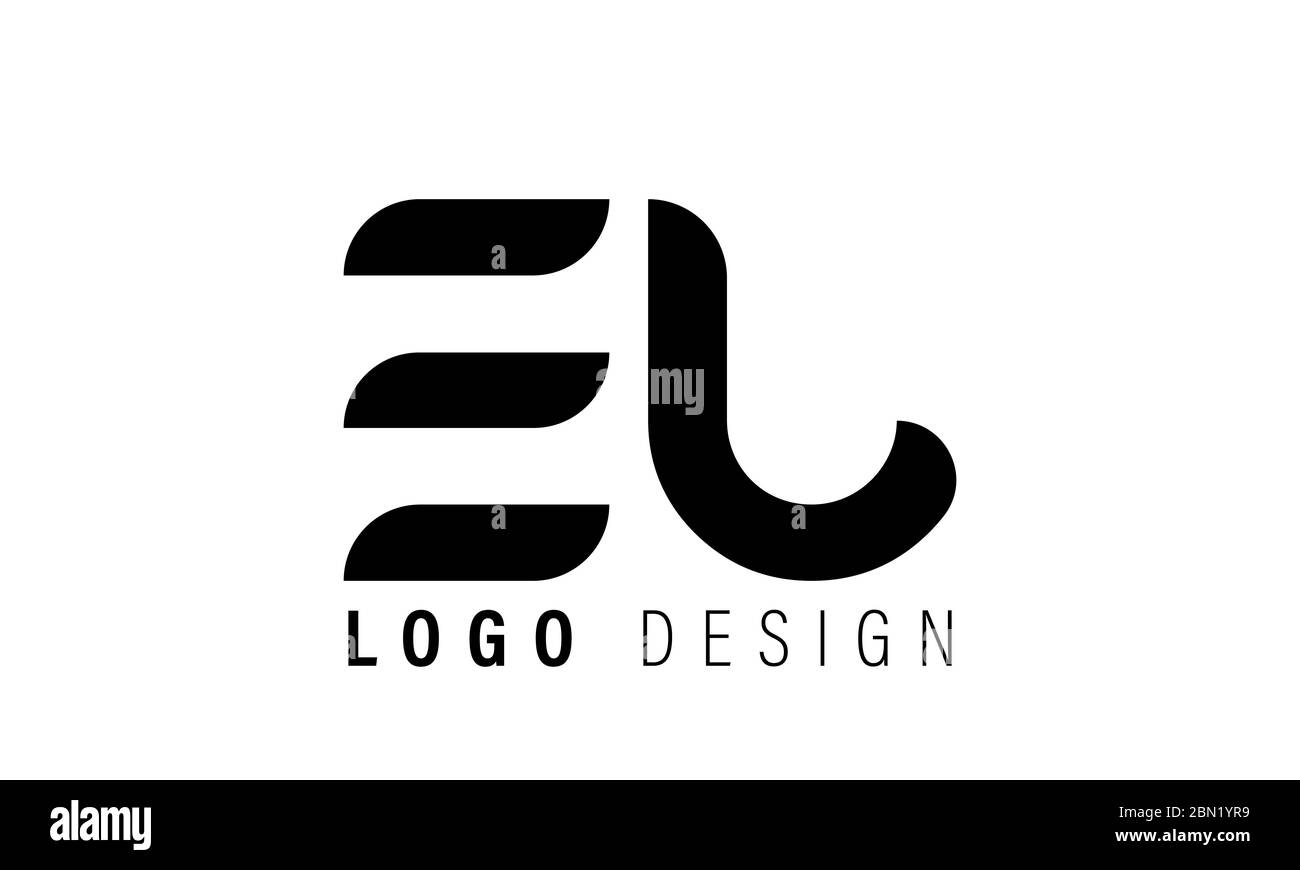 EU company linked letter logo Stock Vector Image & Art - Alamy