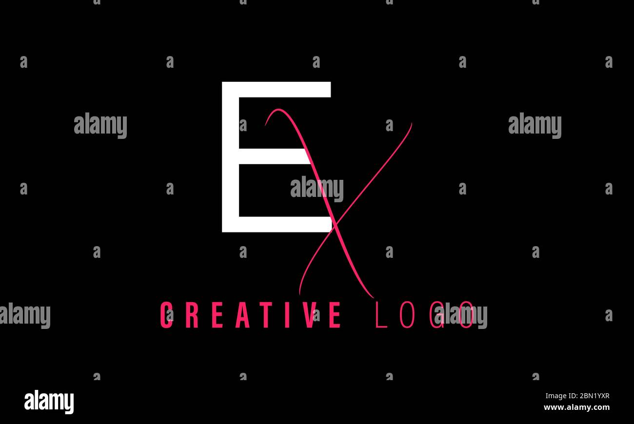 EX letter with house Logo Template Design Vector, Emblem, Design ...