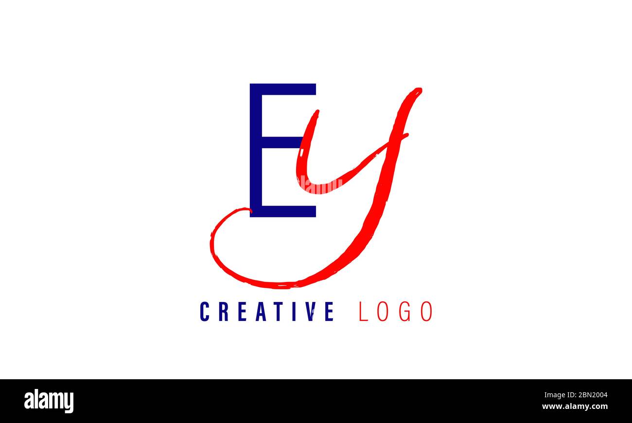 EY Letter Logo. EY YE letter logo. Unique attractive creative modern ...