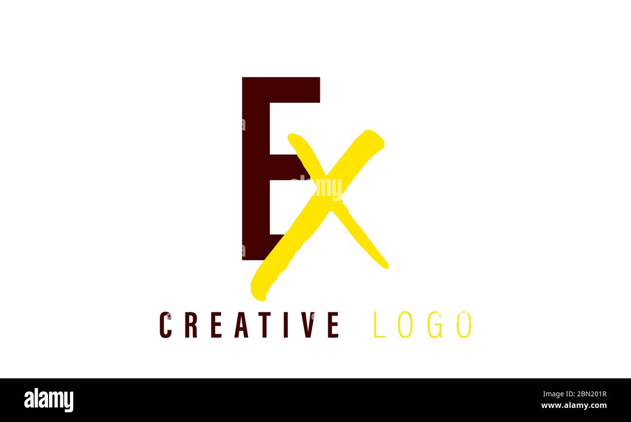 EX letter with house Logo Template Design Vector, Emblem, Design ...