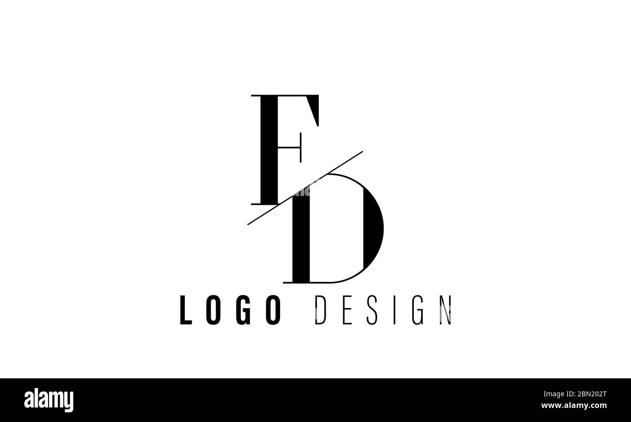 ED letter Logo Design Template Vector Stock Vector Image & Art - Alamy