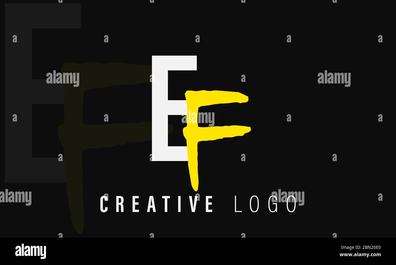 EF logo design. Company logo. Monogram logo Stock Vector Image & Art ...