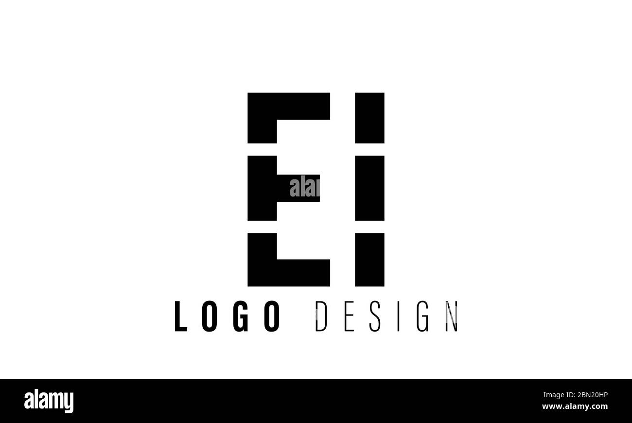 EI Company initial logo design Stock Vector Image & Art - Alamy